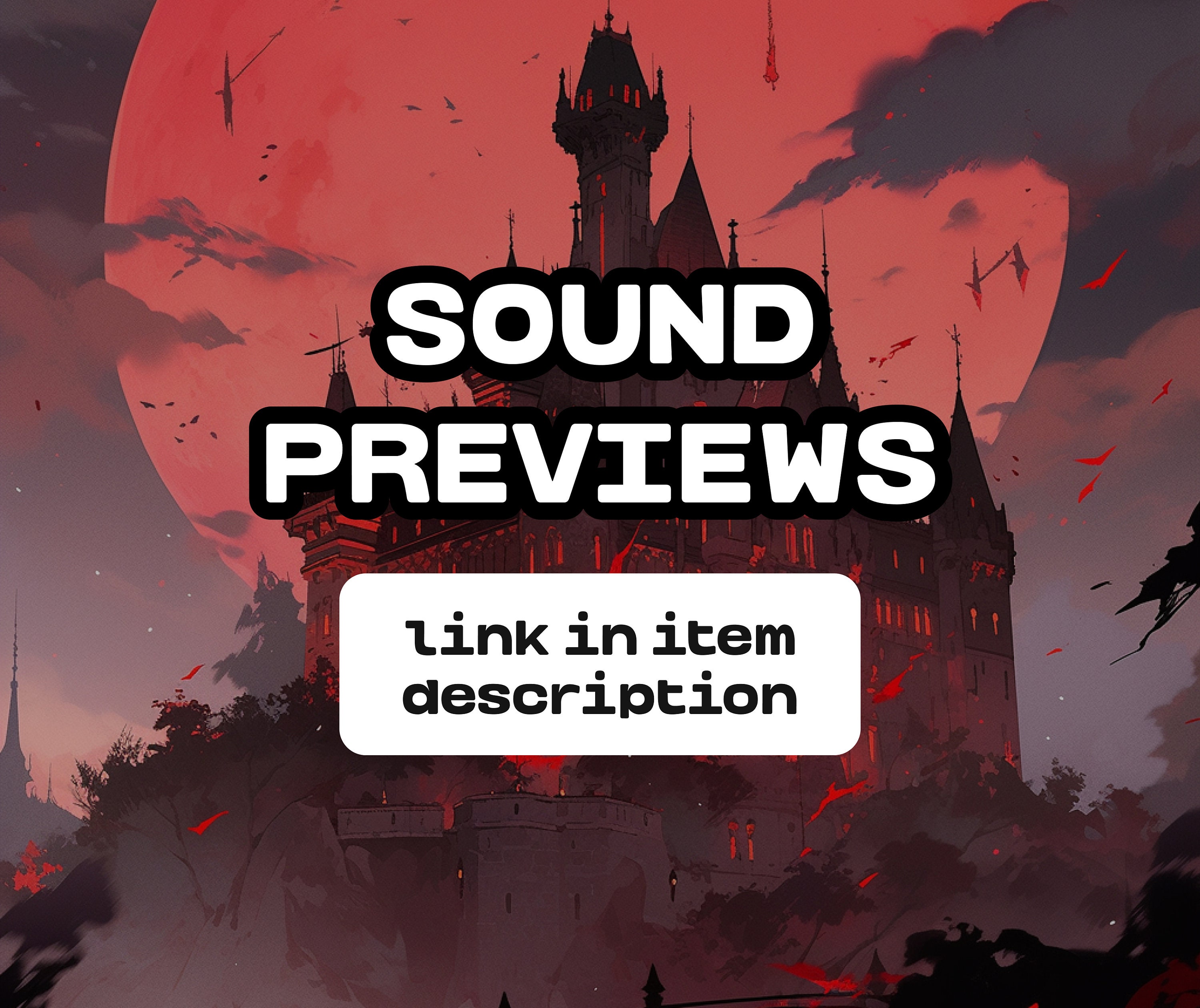 Twitch Sound Alerts - Vampire Pack (notifications, Transitions, Sound ...