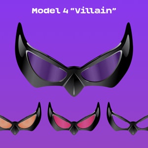 Halloween Vtuber Glasses Assets | Mask Pack (digital Download) - Etsy