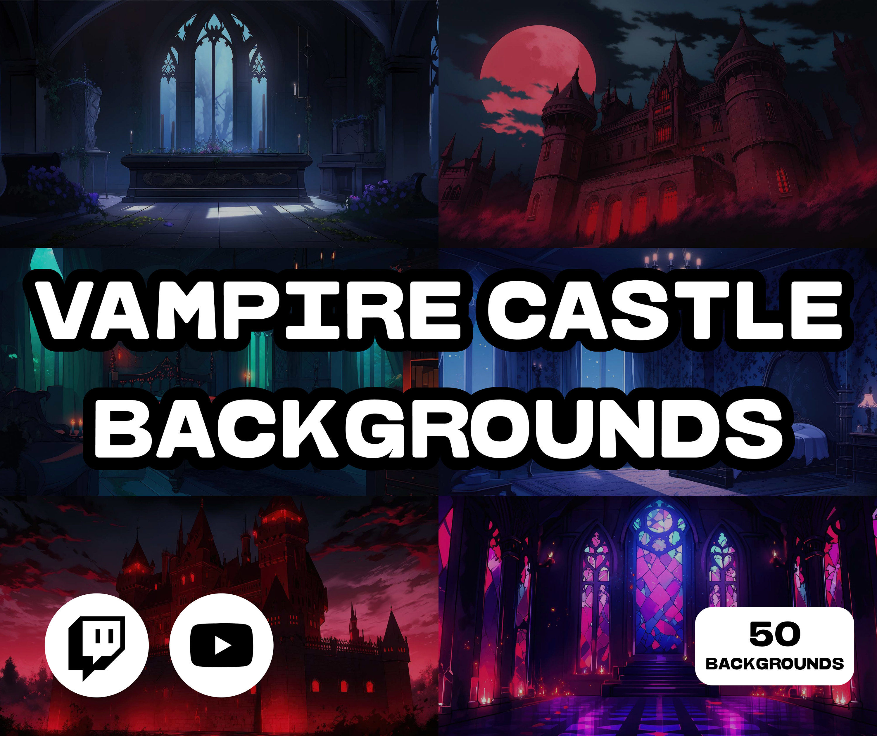 Vampire Castle Wallpapers