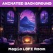 ANIMATED BACKGROUND | Magic Room Background | Lofi Looped Vtuber Twitch ...