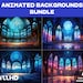 Gothic Cathedral Animated Backgrounds | Vtuber Twitch Stream Overlay ...