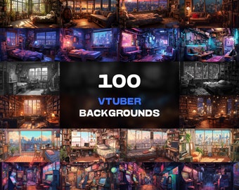104 Vtuber Backgrounds, Vtuber Rooms, Stream Background, Virtual ...