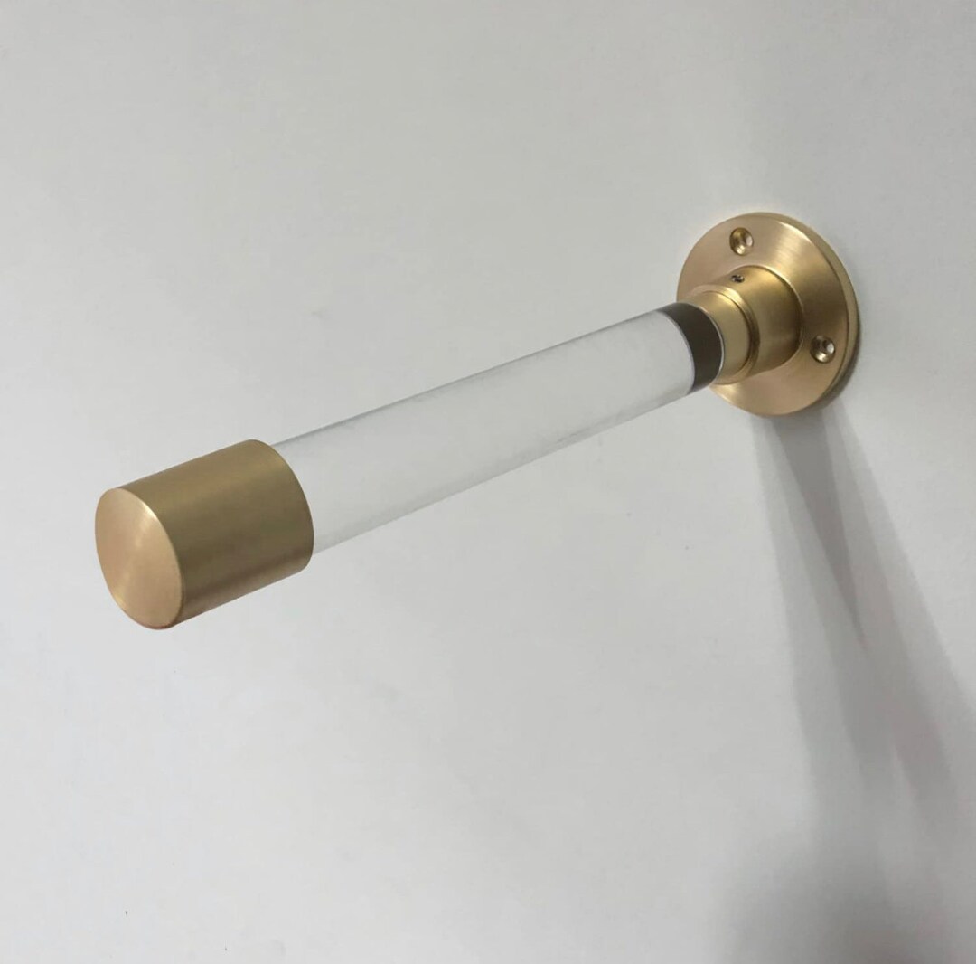 Modern Round Acrylic Projected Wall Hook - Single Organizer - Wall Hook ...