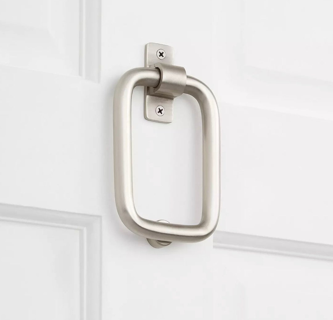 Minimalist SQUARED Door Knocker: Handcrafted Modern Design for Stylish ...
