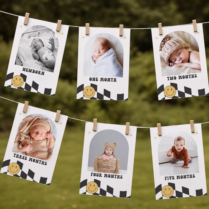 Monthly Photo Banner - Etsy