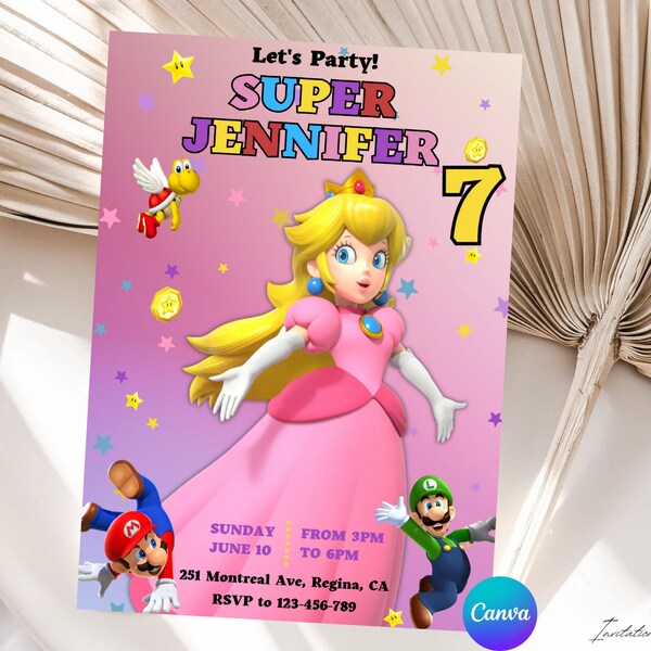 Princess Peach - Etsy