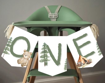 Editable One Happy Camper Welcome Sign Happy Camper Poster - Etsy