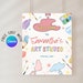 Editable Art Paint Birthday Welcome Sign Pottery Theme Party Welcome ...