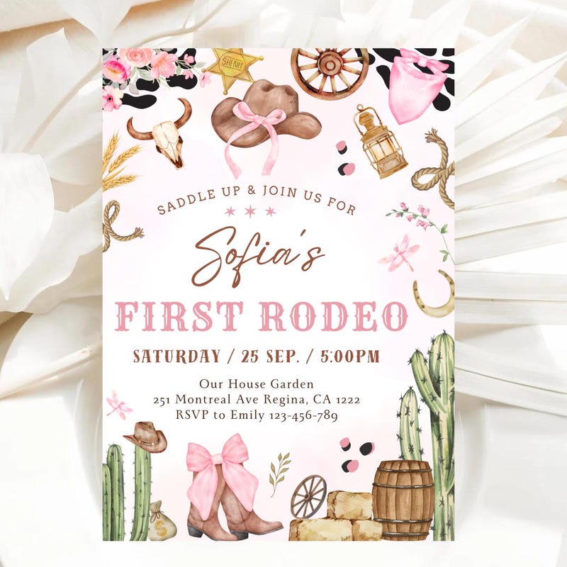 First Rodeo Birthday - Etsy