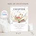 A New Chapter Begins Storybook First Birthday Invitation, One for the ...
