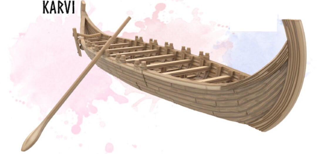 Karvi Ship Boat Viking Saga 15mm 28mm 32mm Iain - Etsy