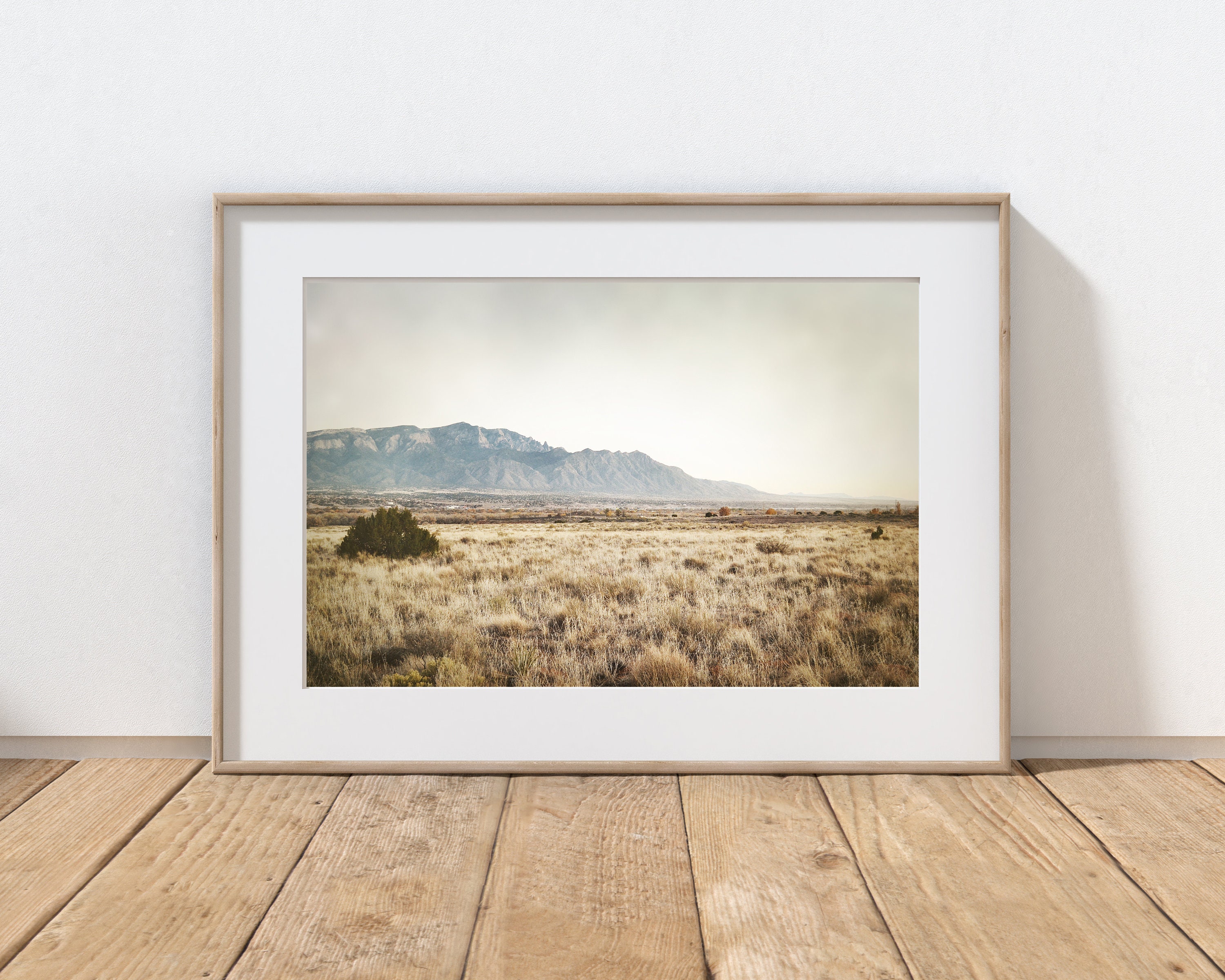 Sandia Mountains Photography Print, Rustic Southwest, Farmhouse Decor ...