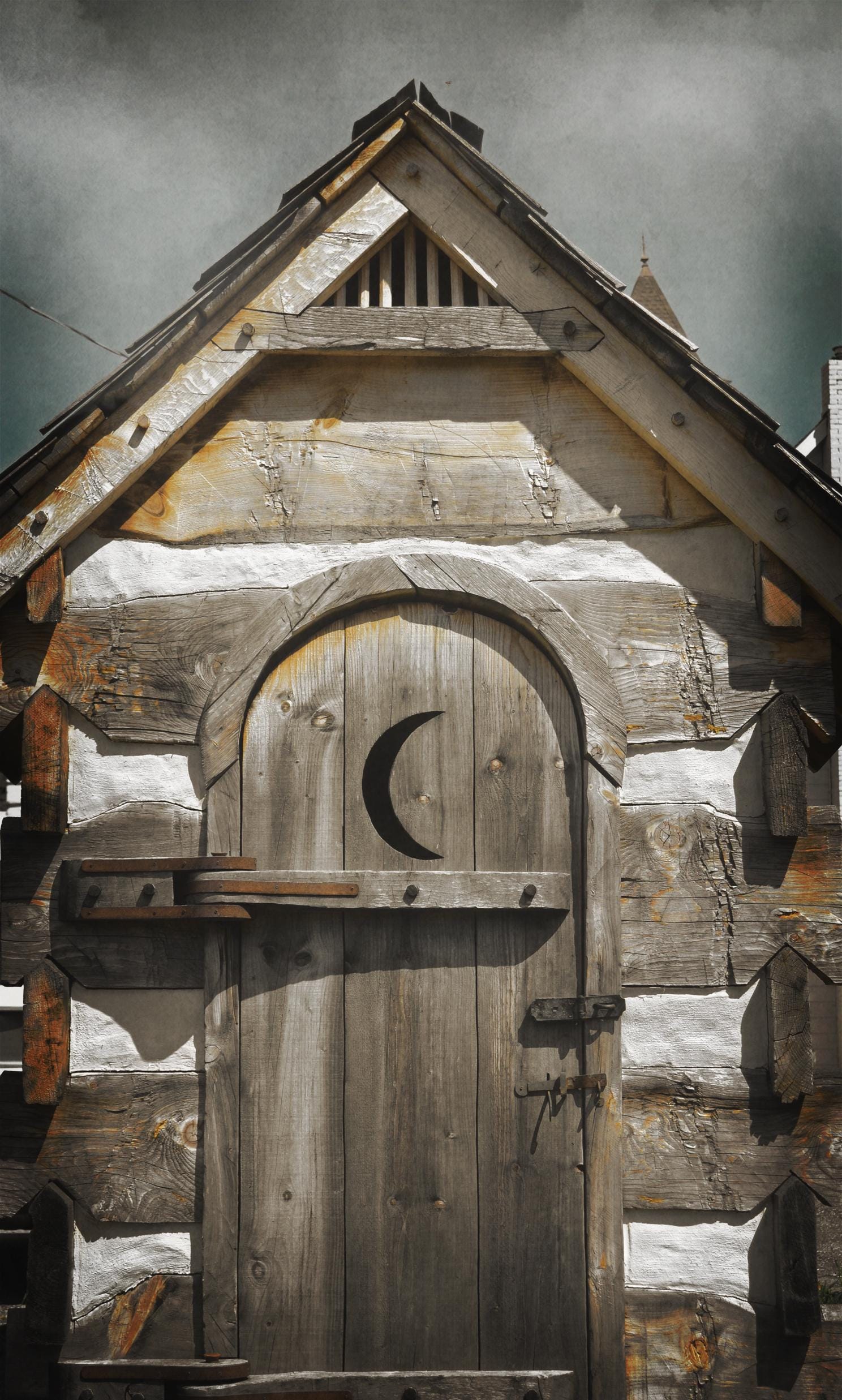 Outhouse Photography Print, Farmhouse Decor, Moon Art, Country Bathroom ...