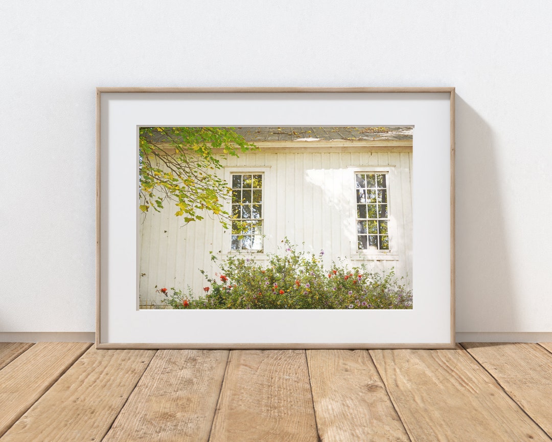 Window Photography Print, Rustic Farmhouse Decor, Schoolhouse Art ...