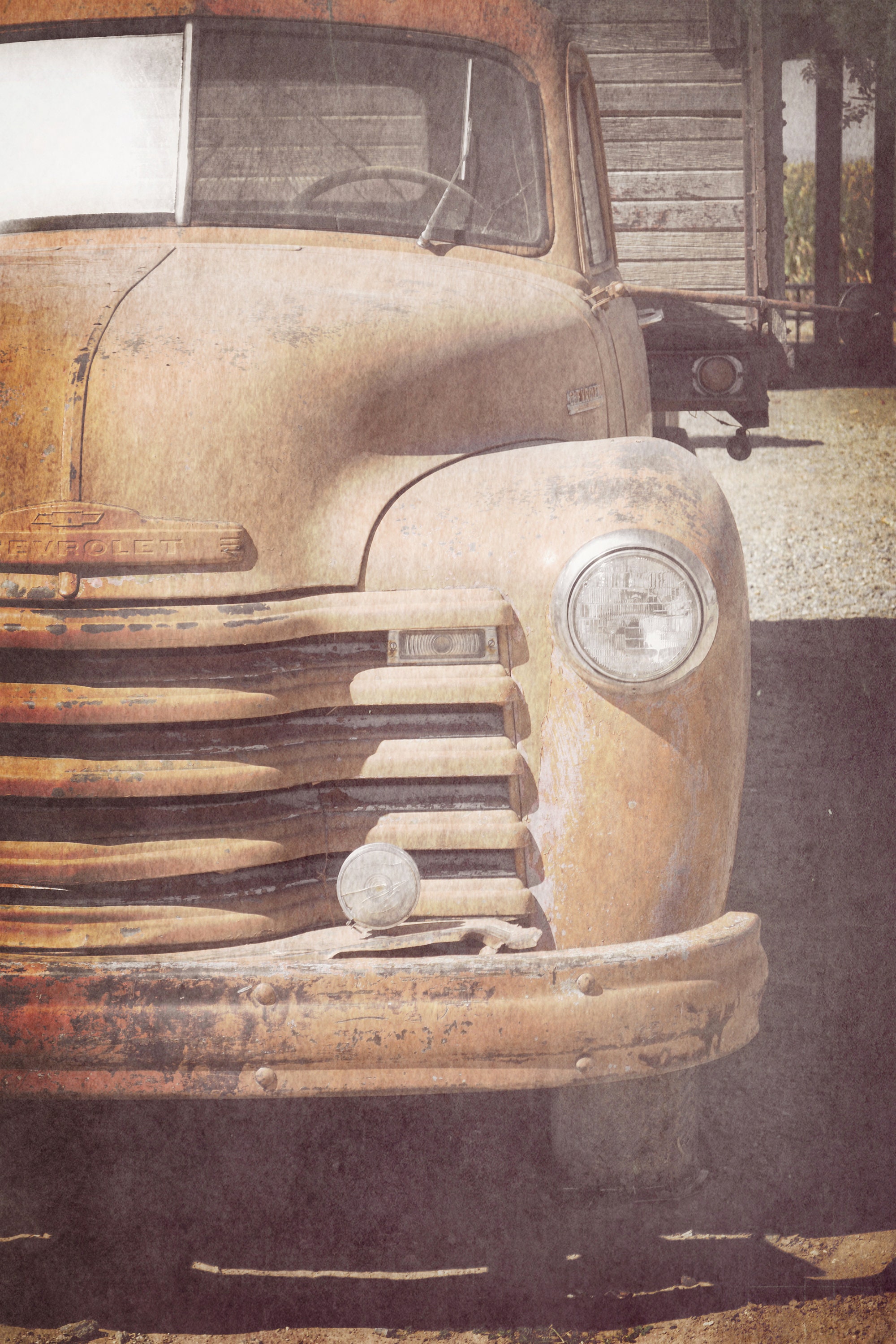Farm Truck Photography Print, Rustic Farmhouse Decor, Vintage Home ...
