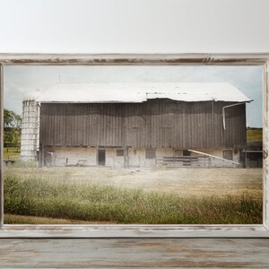 Barn Photography Print, Farmhouse Decor, Rustic Home Decor, Amish Farm ...