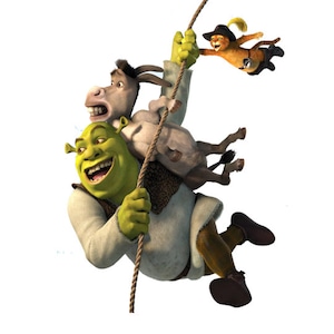 Shrek, Shrek Png File, Png Bundle, Vector, Cricut, Silhouette, Cut ...