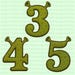 Shrek Birthday Party Decor | PNG & SVG Digital Download | Shrek Numbers ...