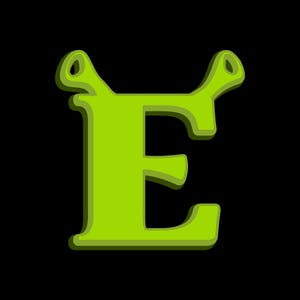 Shrek Alphabet Letters | PNG & SVG | Cartoon Green Letters Clipart ...