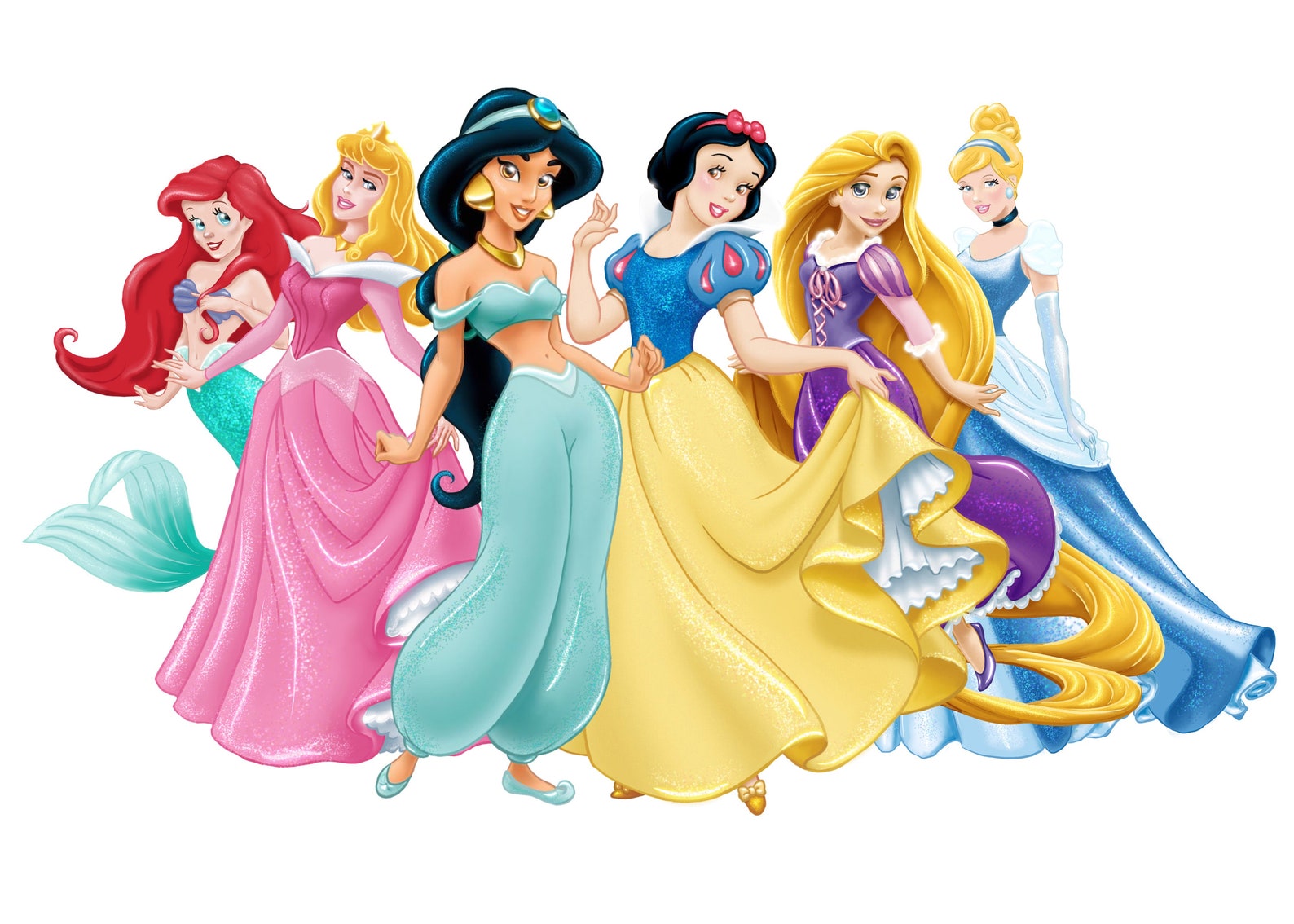 Prıncess Png Bundle, Princess Clipart PNG, Princess Png, Instant ...