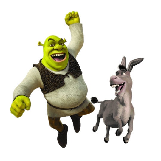 Shrek, Shrek Png File, Png Bundle, Vector, Cricut, Silhouette, Cut ...