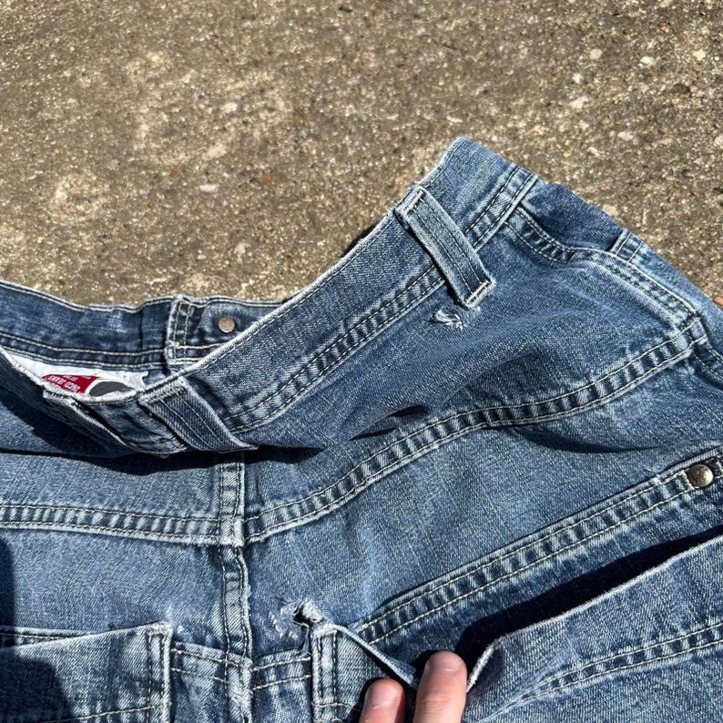 Vintage JNCO Jeans Bulldog Embroidered Shorts Size 32 Denim - Etsy ...