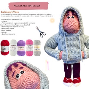 Embarrassment Crochet Pattern- Amigurumi Crochet Pattern-digital ...