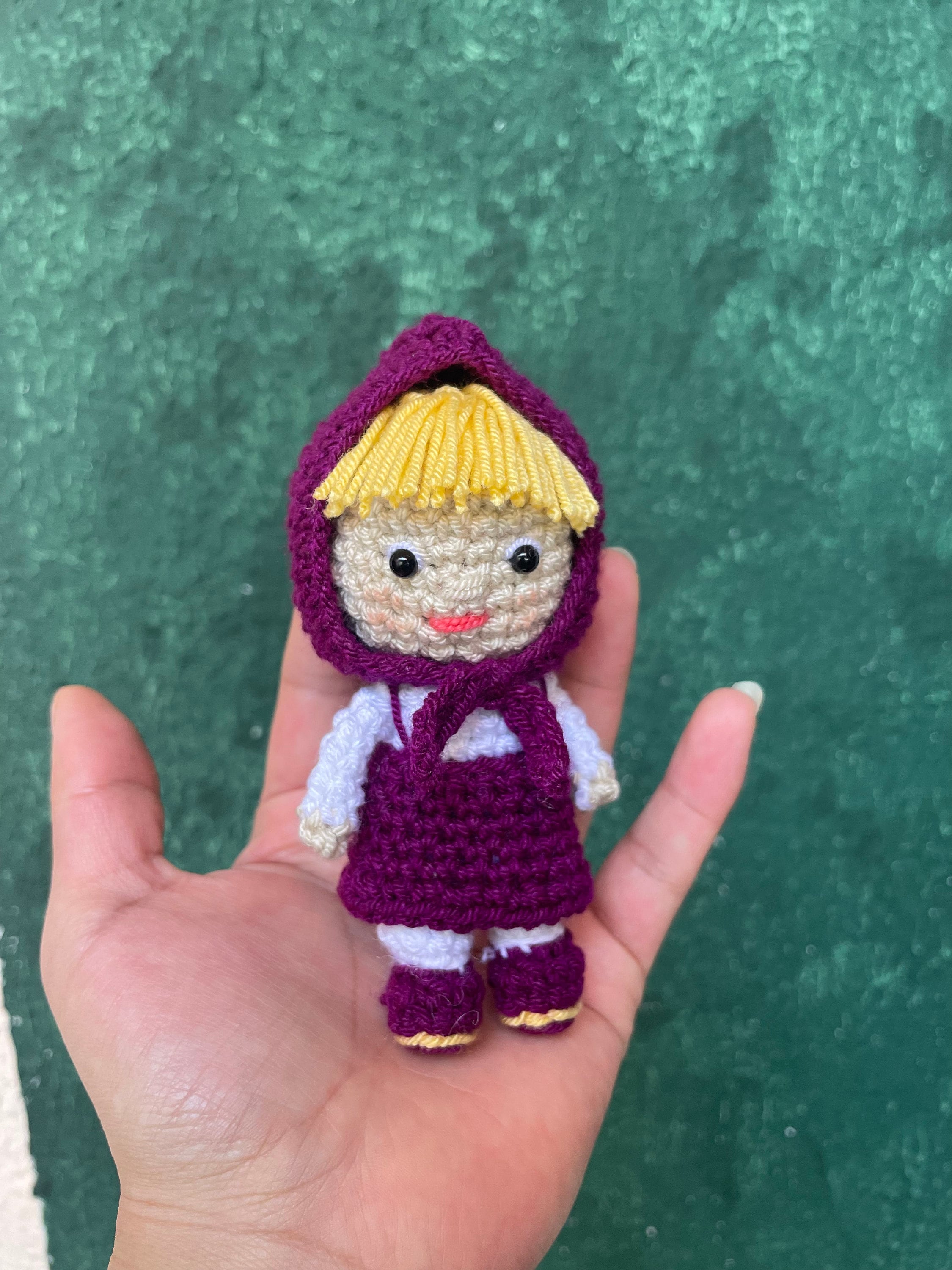Masha Pattern masha Amigurumi Cutemasha Digital Pattern Masha Crochet ...