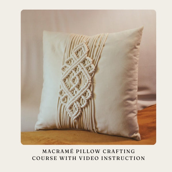 Macrame Pillow - Etsy
