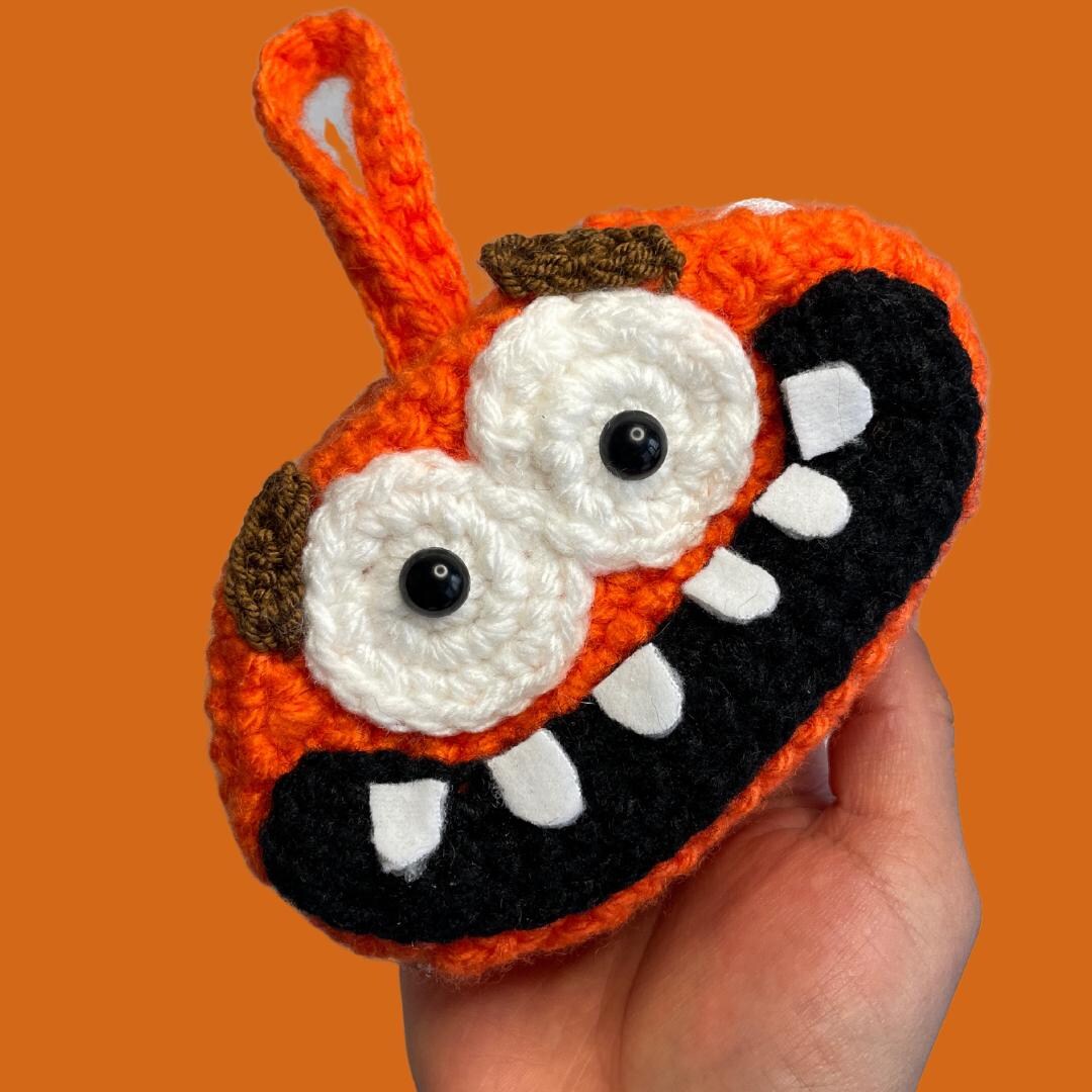 Anxiety Inside Out Crocheted Coin Purse Pattern-inside Out Crochet ...