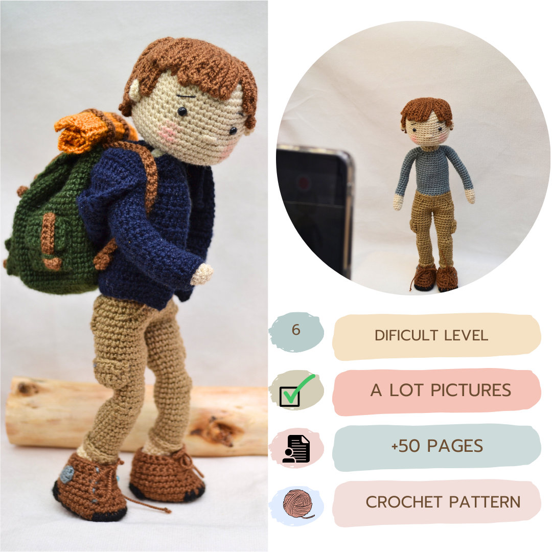 Digital Pattern Hiker Digital Patternofclimbertravelbackpackpdf ...