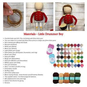 Crochet Drummer Boy-christmas Drummer Boy- Crochet Christmas Pattern ...