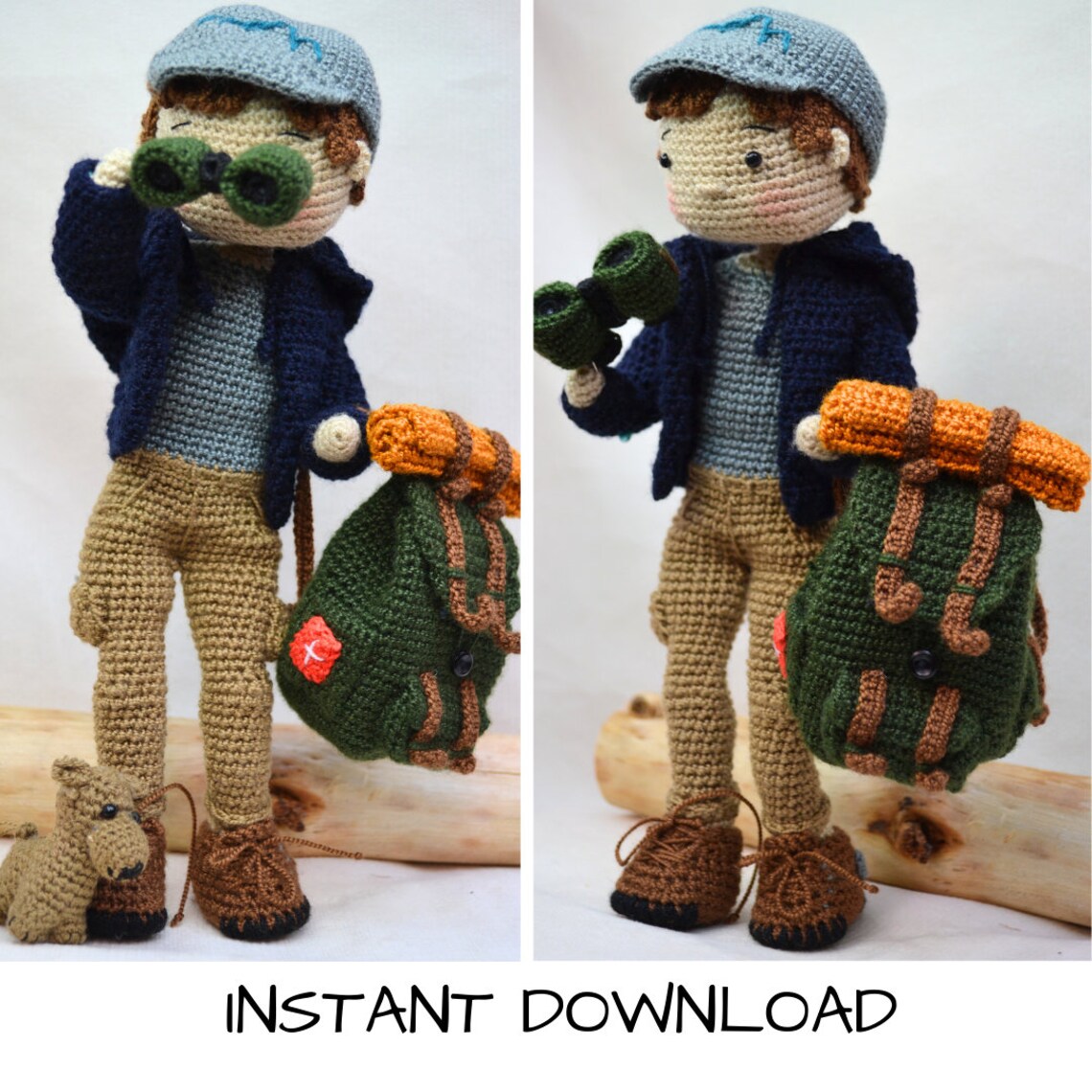 Digital Pattern Hiker Digital Patternofclimbertravelbackpackpdf ...