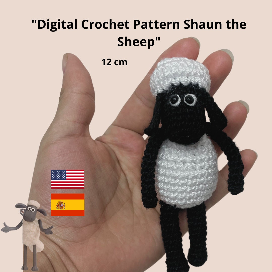 Shaun the Sheep PDF Pattern Sheeppattern Shaun Sheep Shaun Sheep ...