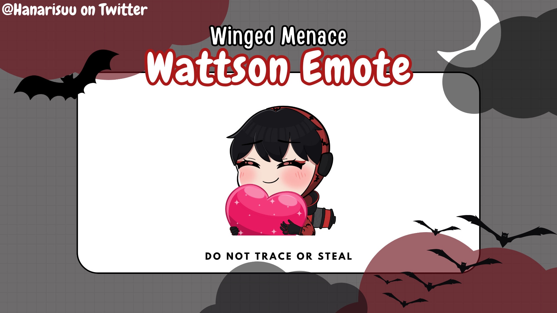 Apex Legends Halloween - Wattson Emote - Heart/love - Winged Menace ...