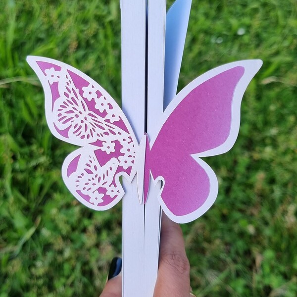 Butterfly Bookmark - Etsy