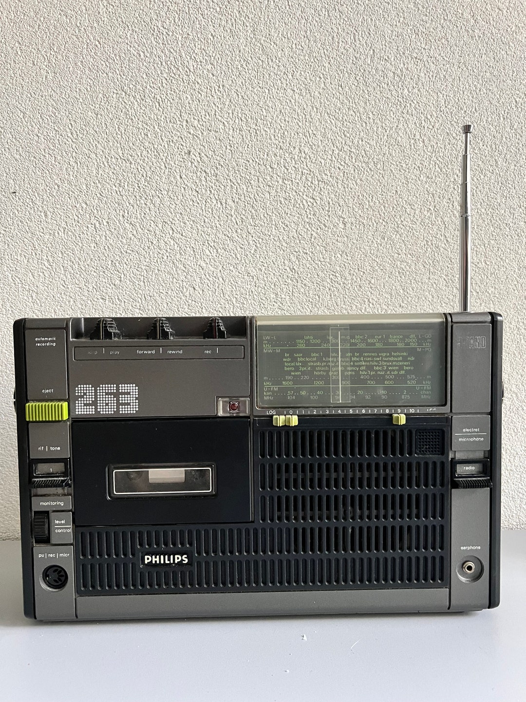 Philips 22RR263 Radio Cassette Boombox Vintage - Etsy