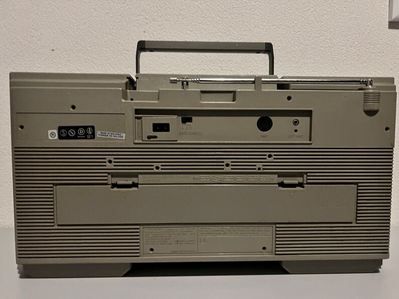 Sharp GF-5757H Radio Cassette Boombox Vintage - Etsy