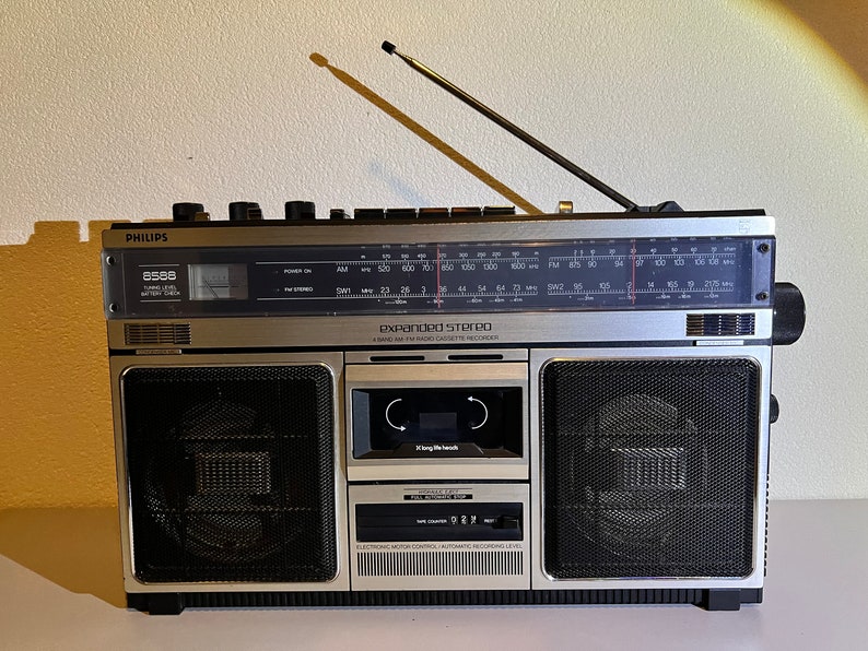 Philips D8588 Radio Cassette Boombox Vintage - Etsy