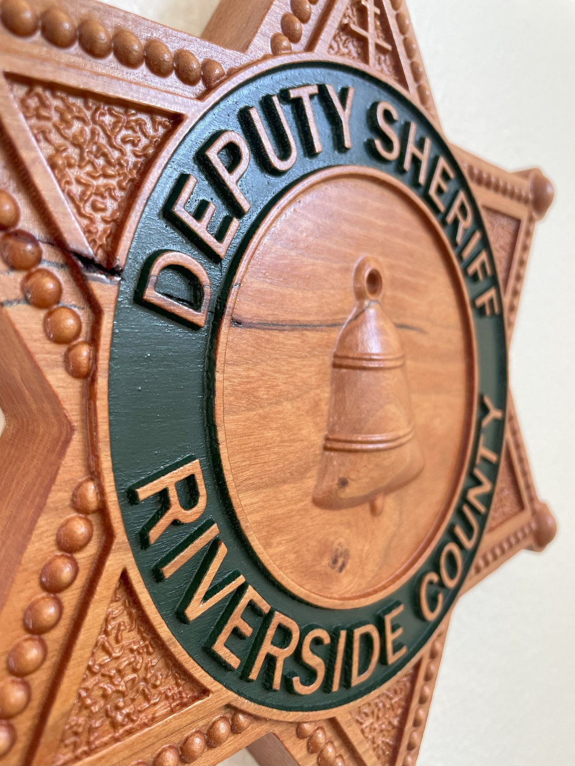 Riverside County Sheriffs Office Wood Badge, RSO Badge, Wood Badge ...