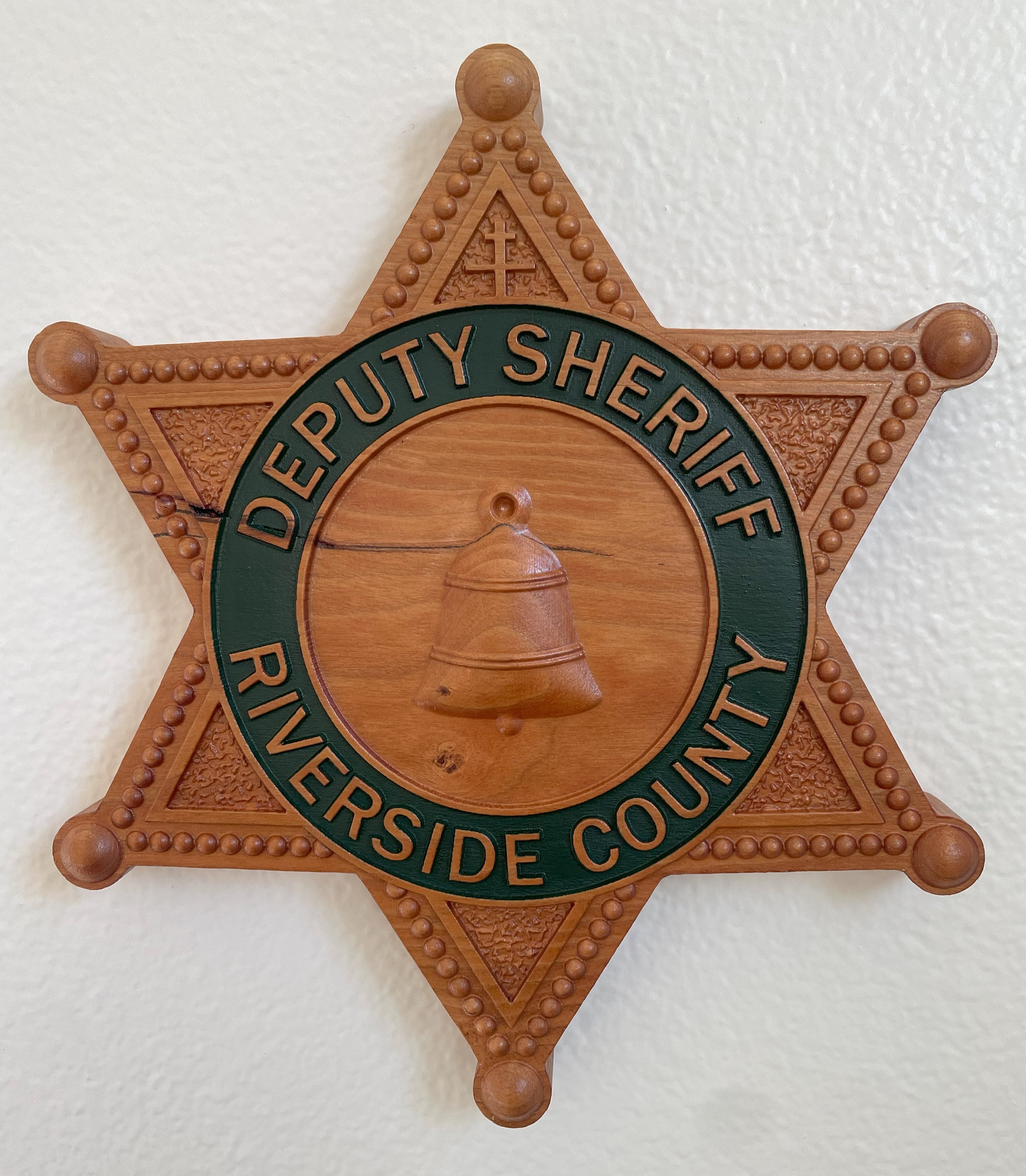 Riverside County Sheriffs Office Wood Badge, RSO Badge, Wood Badge ...