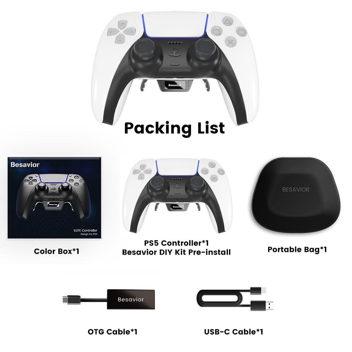 Besavior Mod Controller for PS5: the World's 1st - Etsy UK