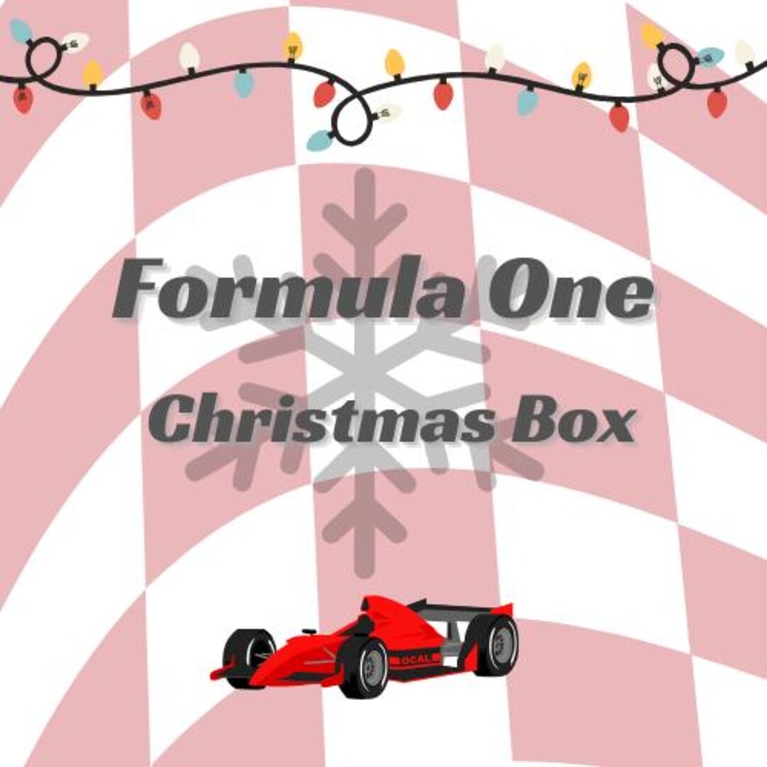 Formula One Christmas Box - Etsy