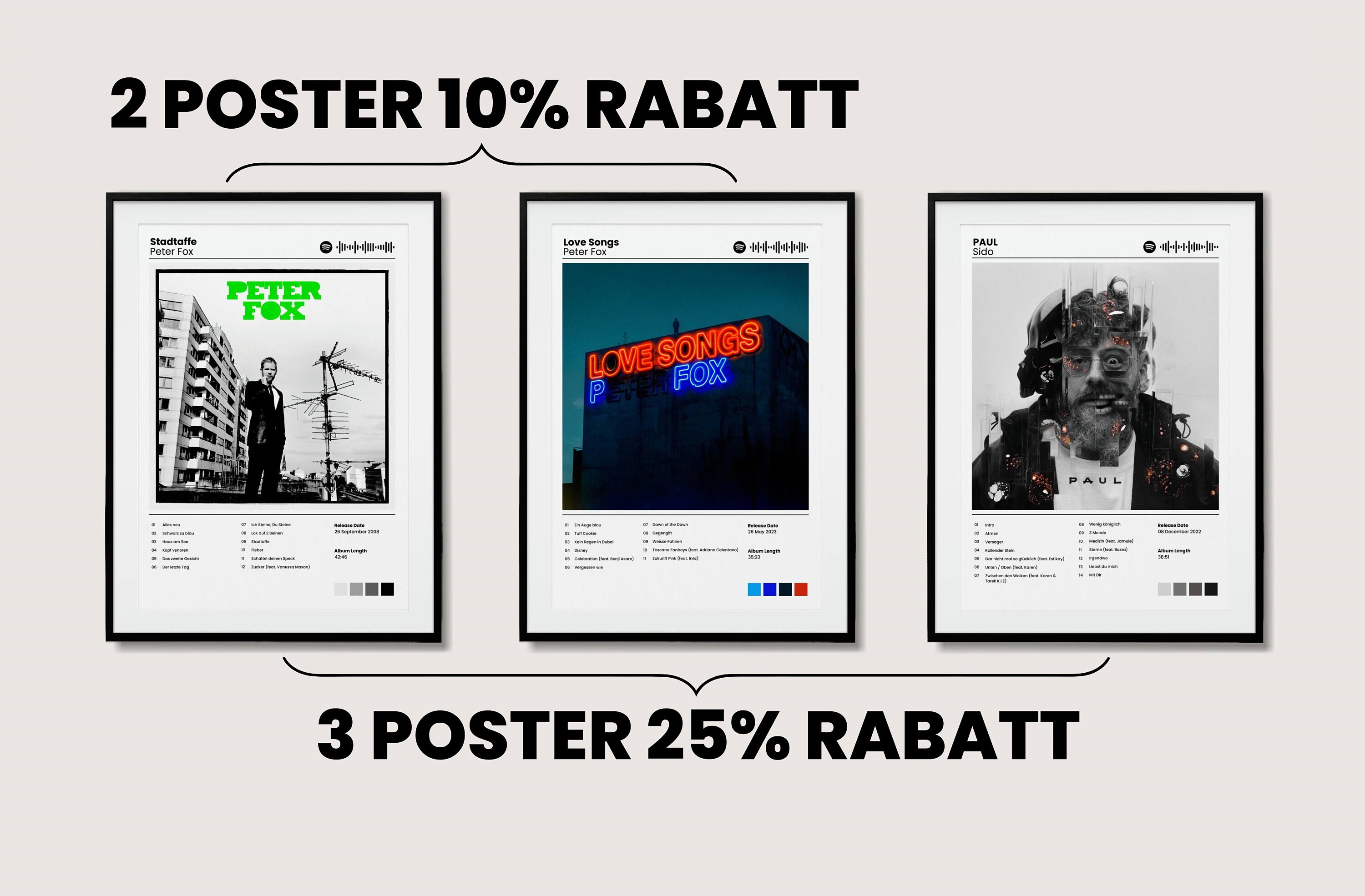 Album Poster Peter Fox Stadtaffe, German Rap Album Cover - Etsy