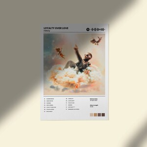 Album Poster Reezy LOYALTY OVER LOVE, German Rap Album Cover - Etsy
