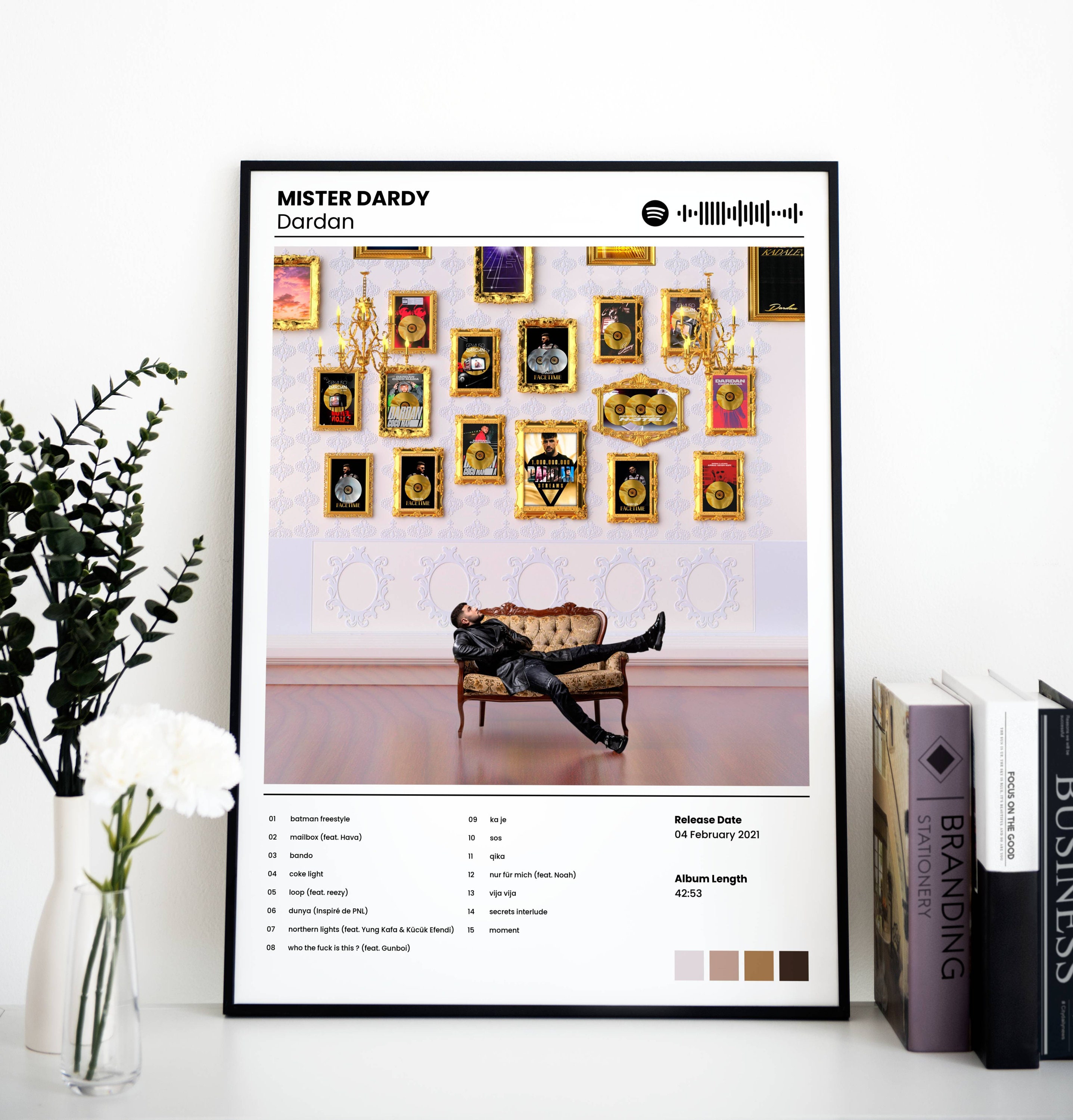 Album Poster Dardan MISTER DARDY, German Rap Album Cover - Etsy