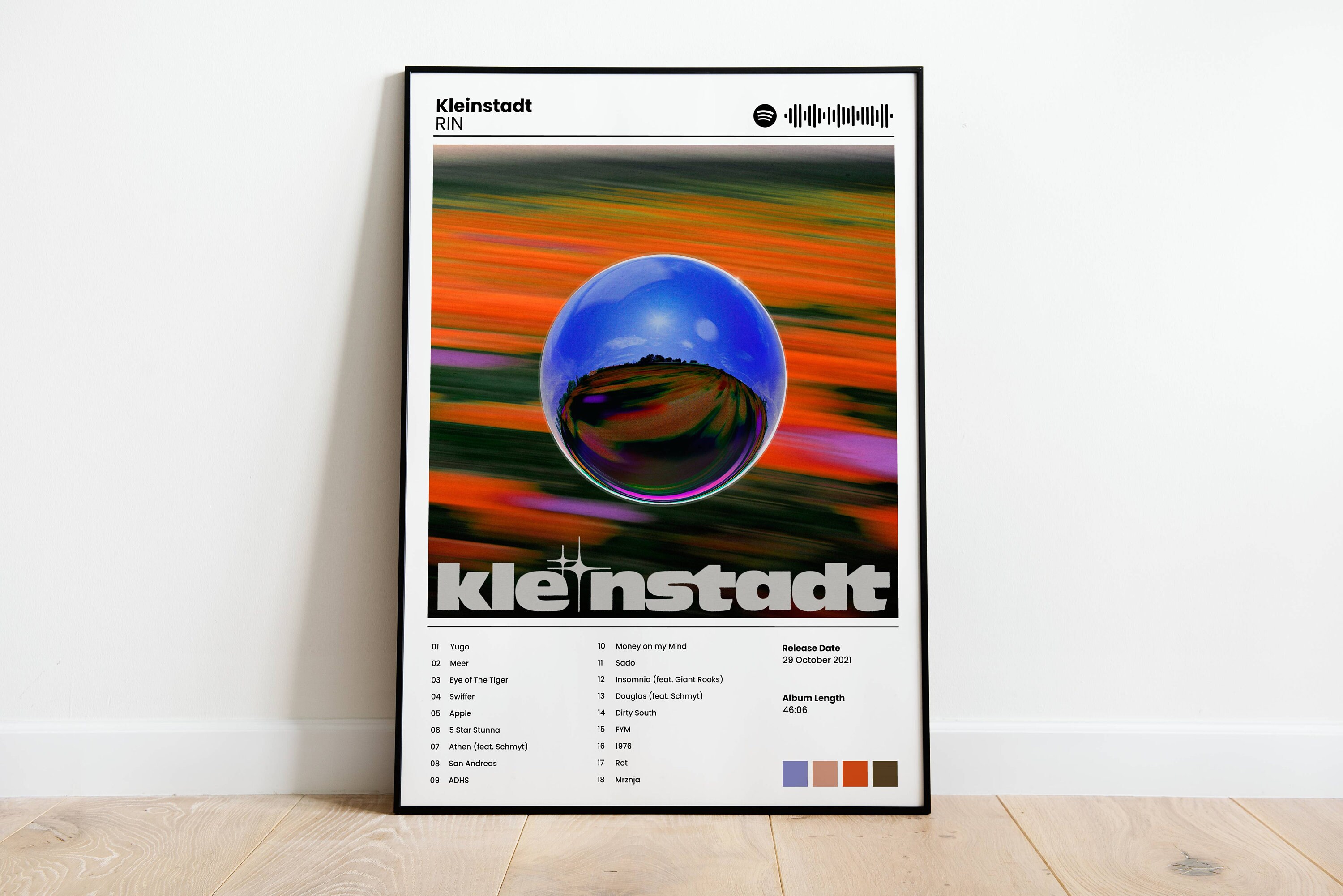 Album Poster Rin Kleinstadt Rap Poster German Rap Album - Etsy