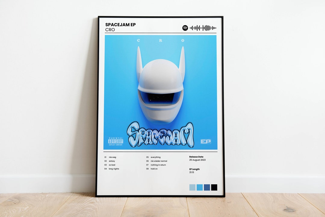 Album Poster CRO SPACEJAM EP Rap Poster German Rap Album - Etsy