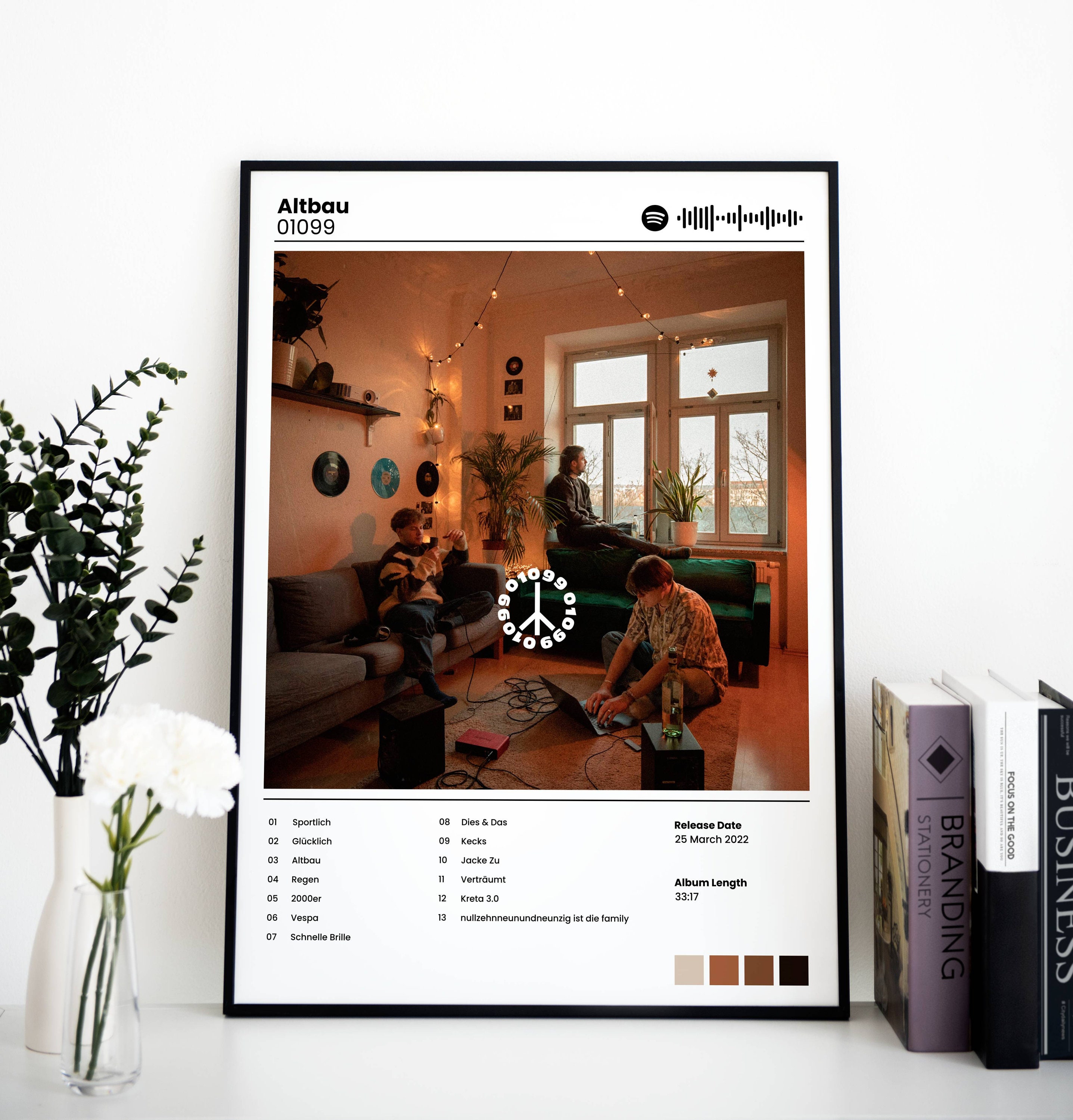 Album Poster 01099 Altbau, German Rap Album Cover - Etsy