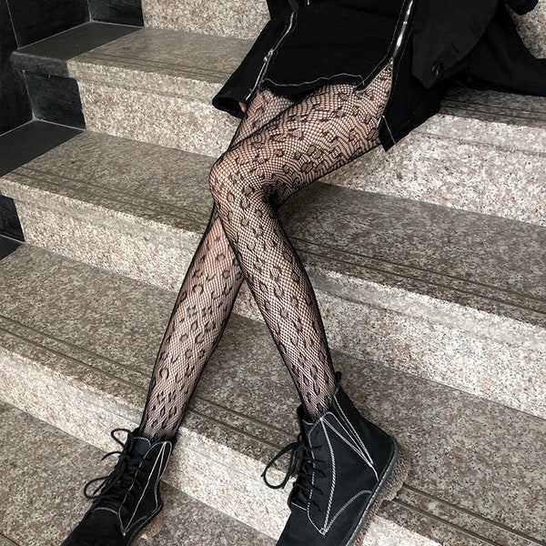 Pantyhose Leopard - Etsy